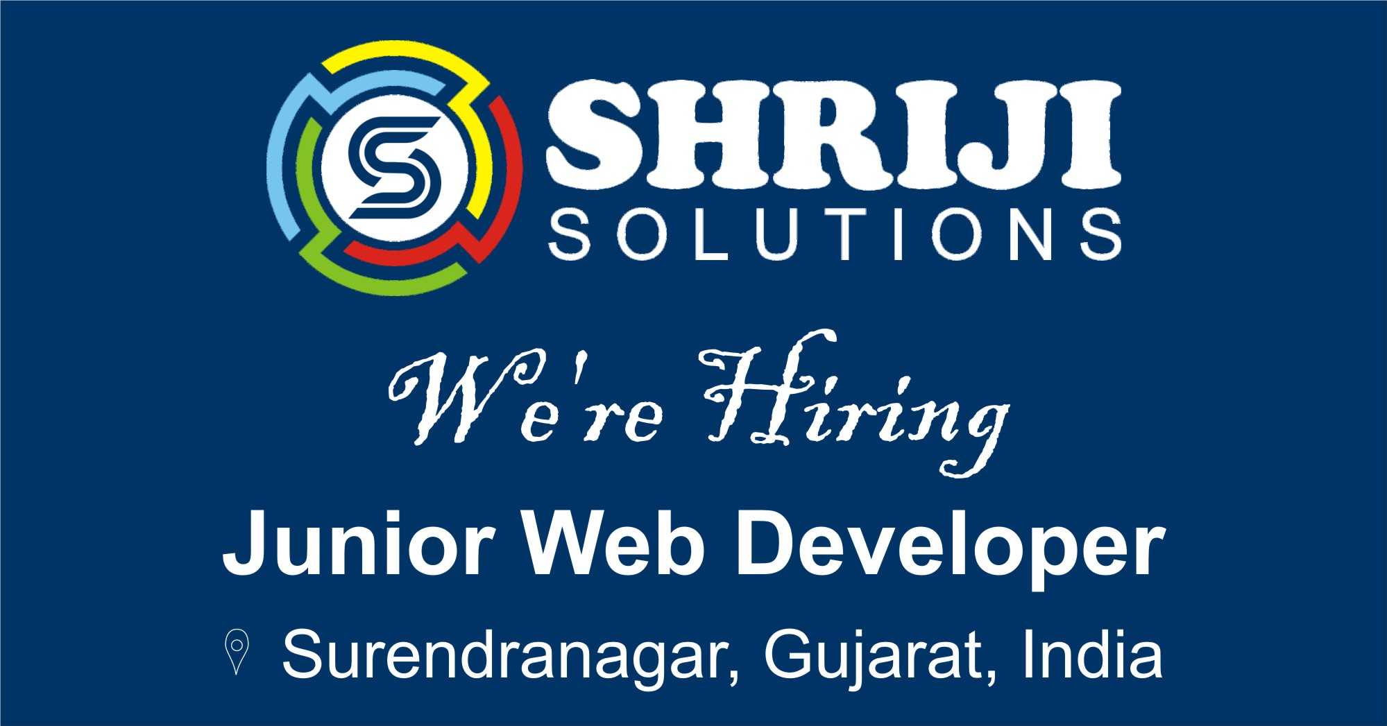 Junior Web Developer | Shriji Solutions